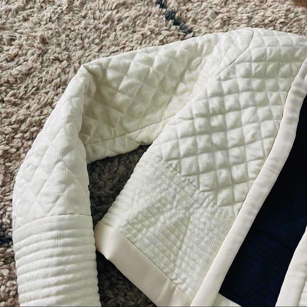 Isabel Marant Cream Quilted Evening Jacket - Gem